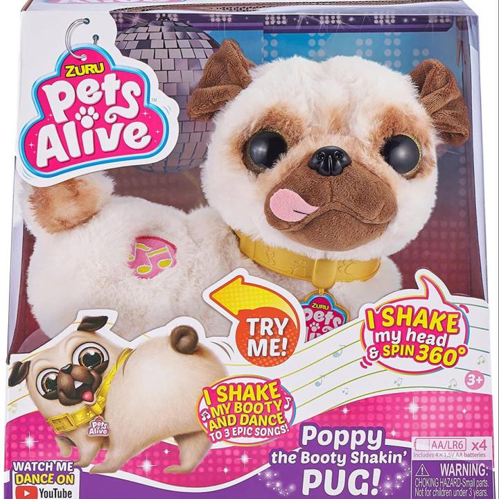 Pets Alive Poppy The Booty Shakin’ Pug Doll | Robotic Functionality | Daraz.com.bd