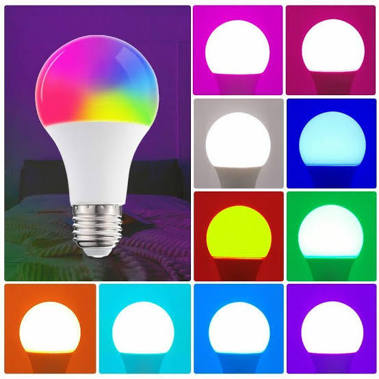 Colorful Led light 9W multicolor led bulb RGB 7 Color LED Light | Daraz ...