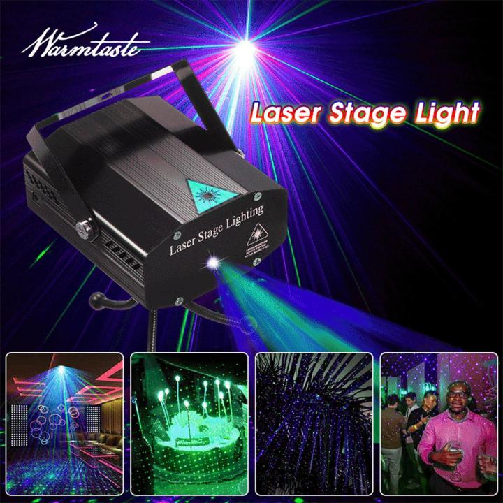 Vimite LED Laser Stage Lights Party Projector Lights DJ Disco RGB flash ...