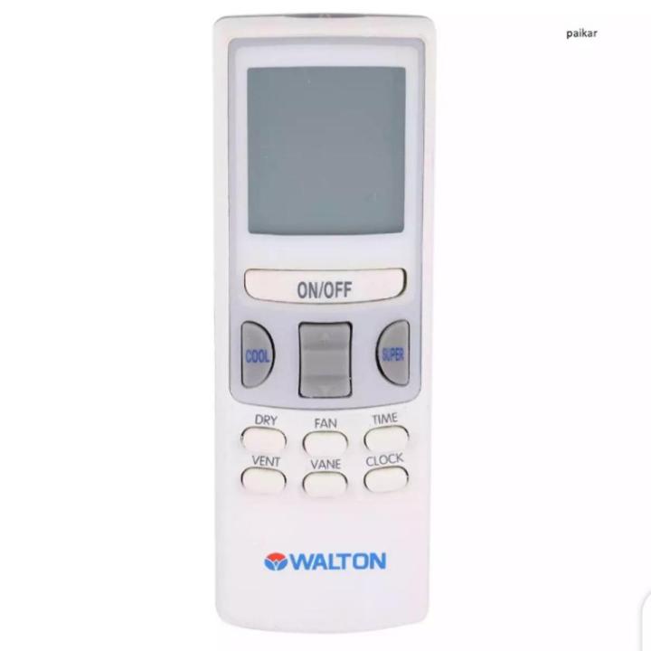 Walton Air Conditioner Remote Control | Daraz.com.bd