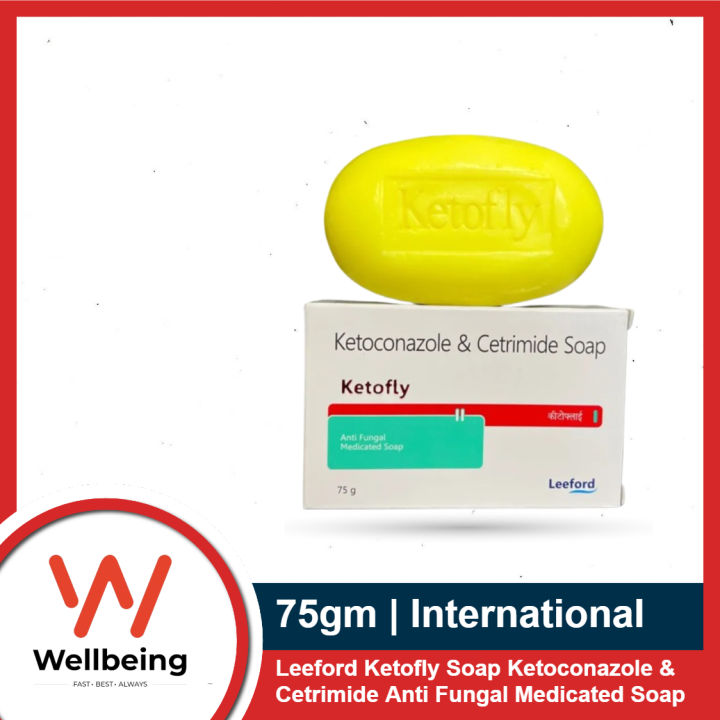 Leeford Ketofly Soap 75g Ketoconazole & Cetrimide Anti Fungal Medicated ...