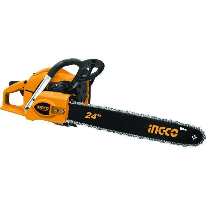 GASOLINE CHAINSAW 2.4KW (62cc) 24″ INGCO-GCS5602411 | Daraz.com.bd