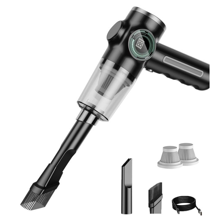 1Set Wireless Car Vacuum Cleaner Suction Automobile Handheld Dust ...