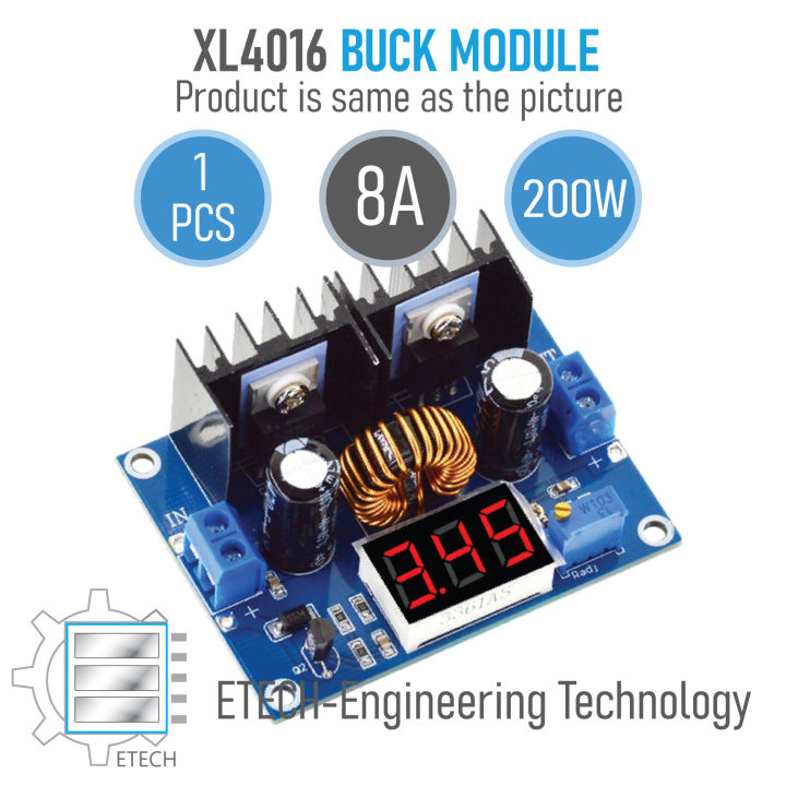 XL4016E1 XH-M404 with Digital Display DC to DC Stepdown Voltage ...