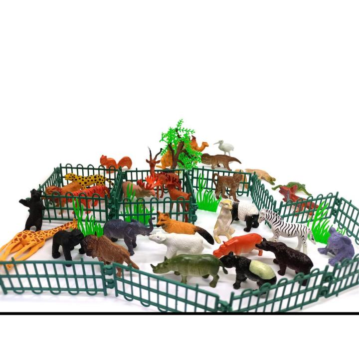 Mini Animal Zoo- Exclusive Animal Play Toy set - Baby Toys | Daraz.com.bd