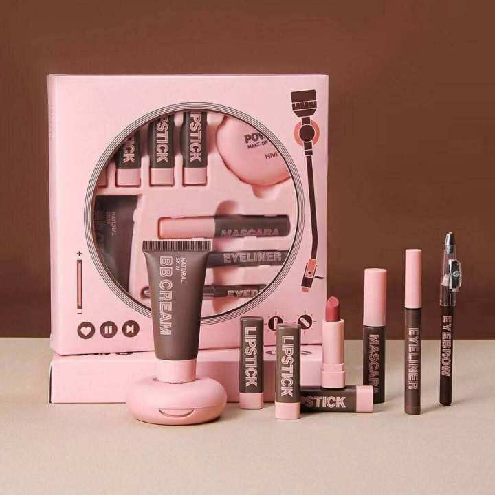 HiVi All in 1 Makeup Combo Set | HiVi 9 in 1 Makeup Combo Set | Daraz ...