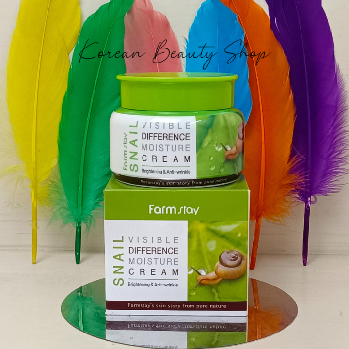 Farm Stay Snail Visible Difference Moisture Cream | Daraz.com.bd