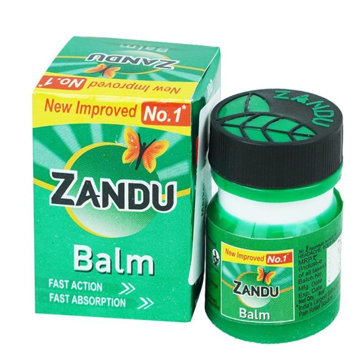 Indian product Health care Zandue Balm For headache Cold & Body pain ...