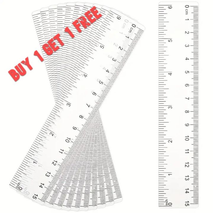 Paper Tree Classroom Clear Ruler 6 Inch Ruler 15cm | Daraz.com.bd