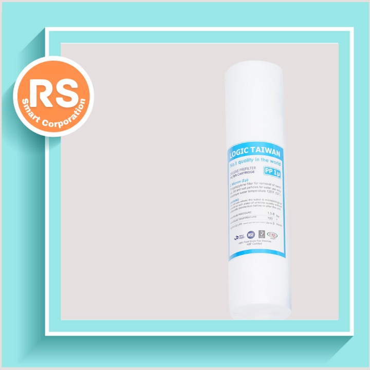 1 Piece Pp Logic Taiwan Filter Cartridge- White | Daraz.com.bd