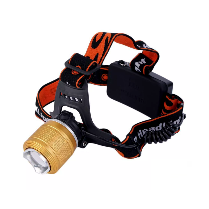 Rechargeable Head Torch High Power Zoom LED | Daraz.com.bd