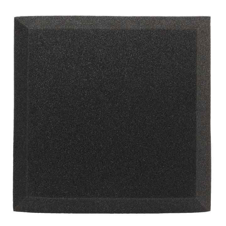Soundproofing Acoustic Wedge Foam Bevel Tiles Wall Panels 12X 12X 2Inch ...