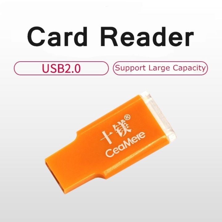 Wholesale Slim USB Card Reader 2.0 Computer Audio Memory Card TF Card ...