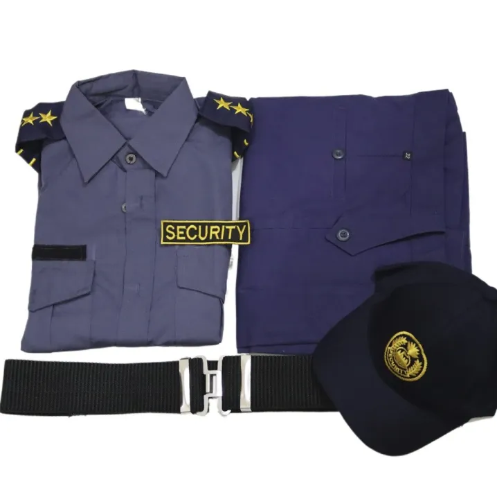 cotton Security Uniform - Men Cotton Security Guard Uniform full set ...