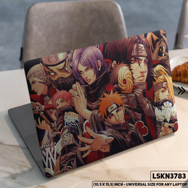 NARUTO Anime Character Illustration Laptop Skin Stickers Vinyl ...
