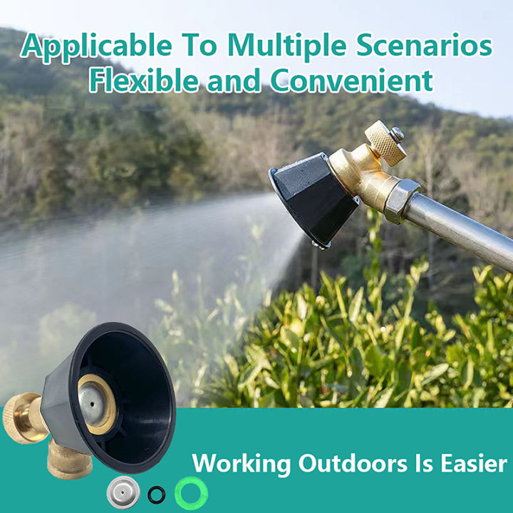 High Pressure Pesticide Sprayer Nozzle Watering Irrigation Air Vortex ...