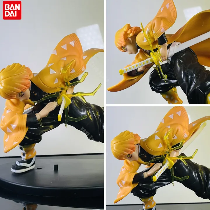 Hot Demon Slayer Anime Figure Tanjirou Agatsuma Zenitsu Kyoujurou Anime ...
