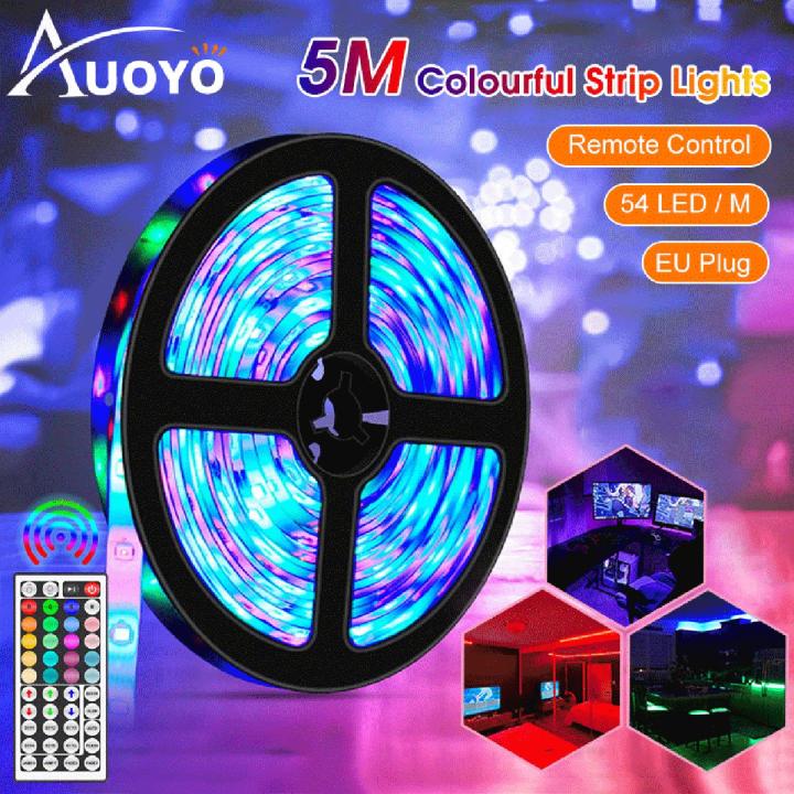 Auoyo 2835 Dripping Waterproof Light Strip Color Changing Decorative ...