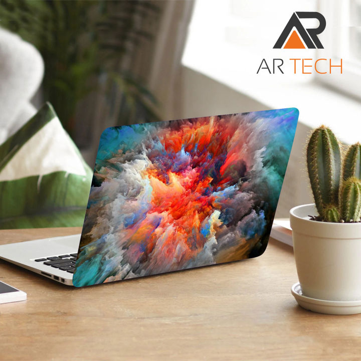 Sky Colour Laptop Sticker Laptop Skin Sticker for laptop Back Side AR ...