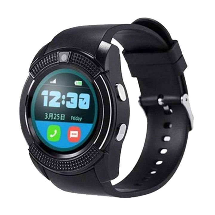 V8 Plus Android Bluetooth Wireless Smart Watch with Heart Rate Monitor ...