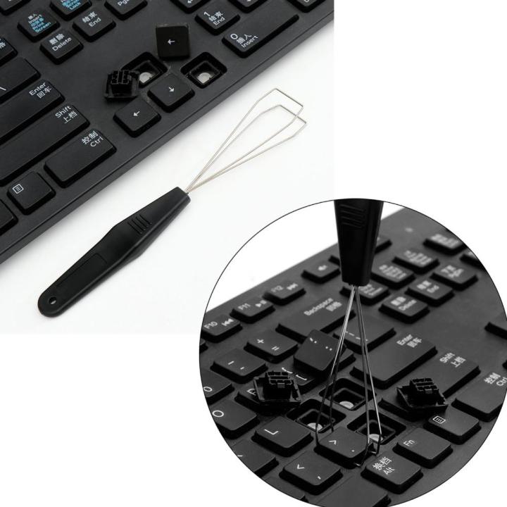 Hot Simple Mechanical Metal Cleaning Tool Key Cap Puller Keyboard ...