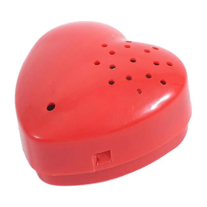 Heart Shaped Voice Recorder Mini Recorder Programmable Sound Button 30 ...