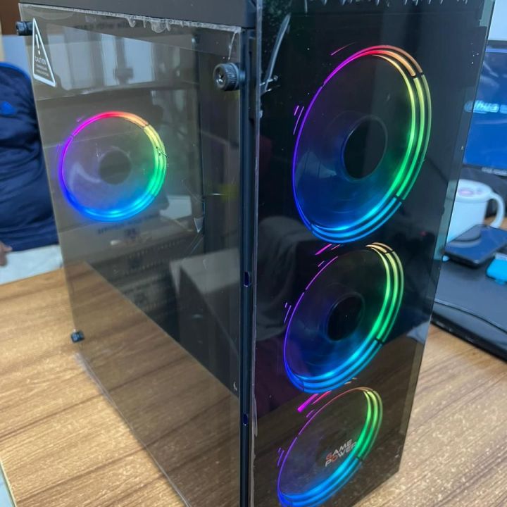 GAME POWER RGB GAMING CASE 4 RGB FAN | Daraz.com.bd