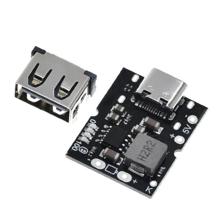 10 Watt 5V 2A Mini Power Bank Circuit with Type-C Input Charge ...