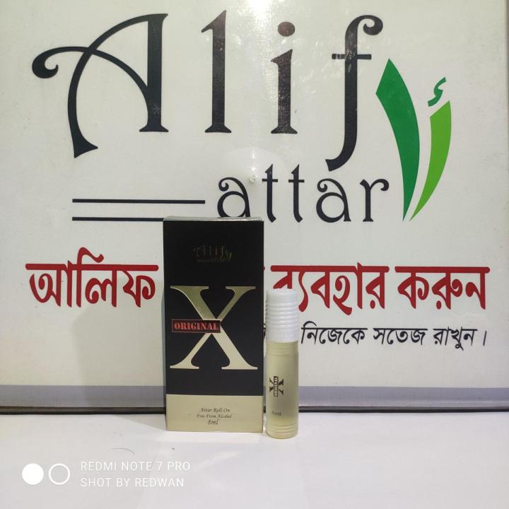 Alif X Original Attar long lasting Roll on Non Alcoholie Perfume (Halal ...