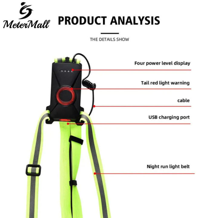 MeterMall LED Chest Light With 3 Long-range Modes, 2 COB Modes ...