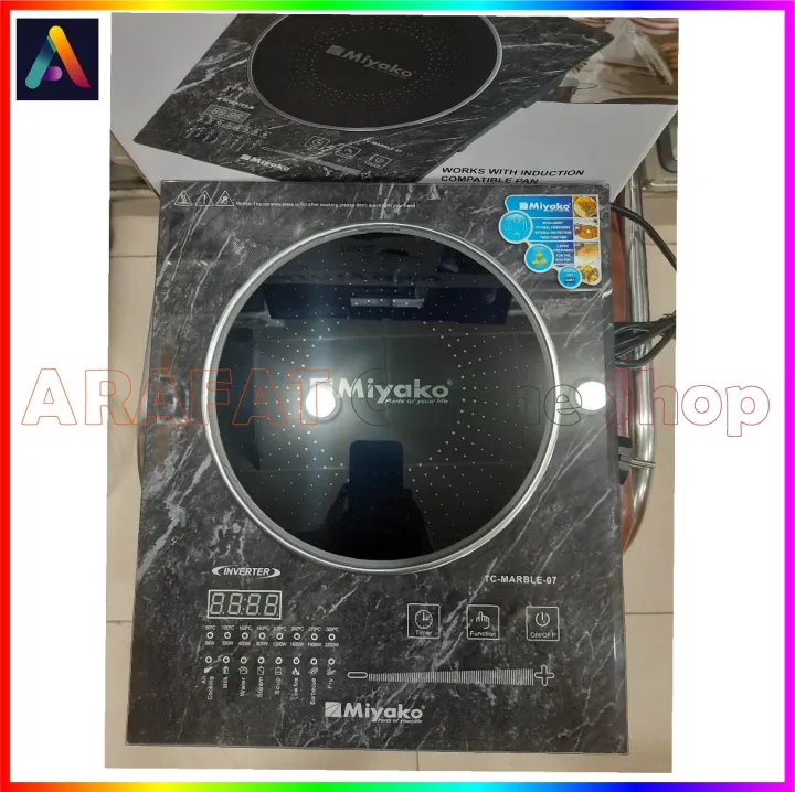 Miyako Induction Cooker Smokeless And Energy Savings [INVERTER] | Model ...