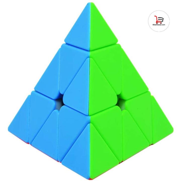 3 Stage Pyramid Rubik's Magic Cube | Daraz.com.bd