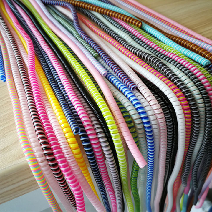 1.4M Cable Protector Bobbin Winder Data Line Case Rope Protection ...