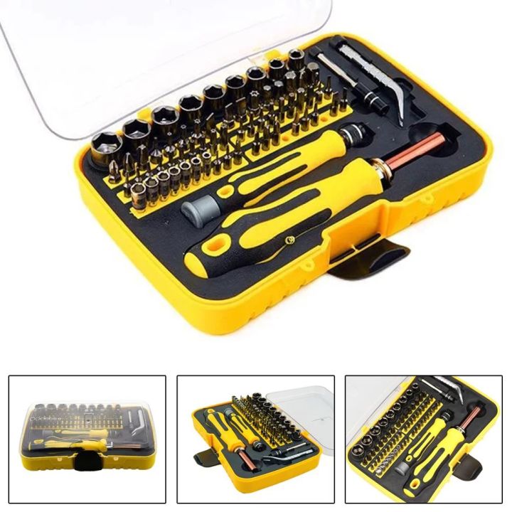 58 in 1 Multi-functional Screwdriver Hand Tool Set Household | Daraz.com.bd