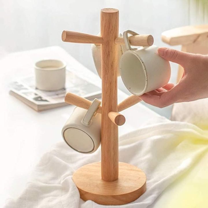 Wooden Cup Holder For Kitchen | Daraz.com.bd