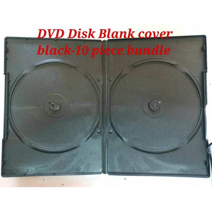 DVD Disk Blank Cover Black 10 Piece Bundle | Daraz.com.bd