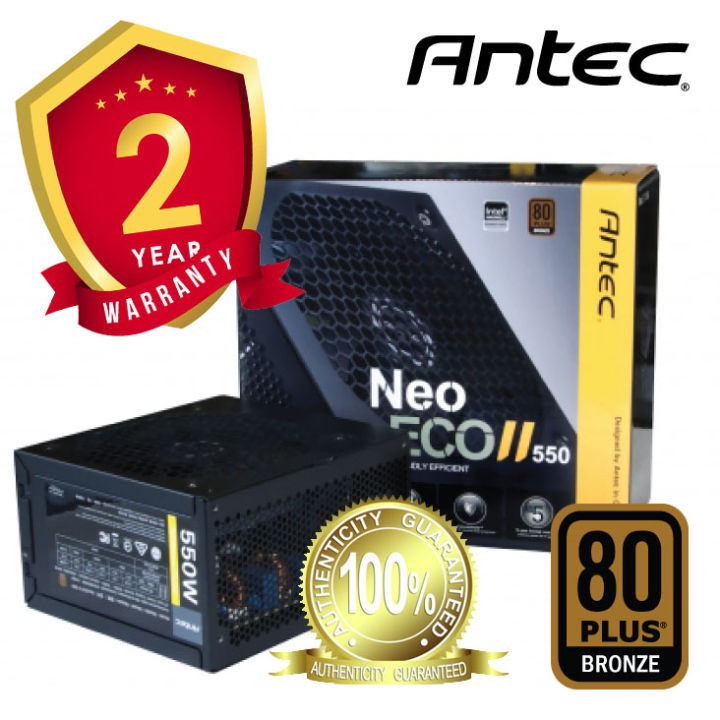 Antec Neo Eco II 550W 80 plus Bronze Power Supply | Daraz.com.bd