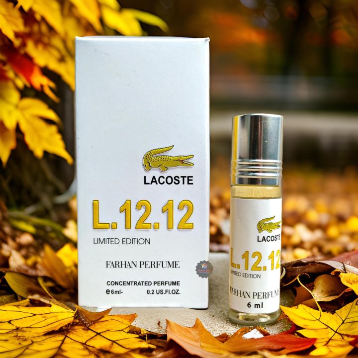 Lacoste_L.12.12 Concentrated Perfume Oil Limited Edition Roll On For ...
