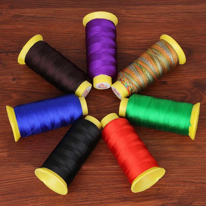 220-900 Yards Nylon Strand Nylon Braided Thread Hand Woven Embroidery ...