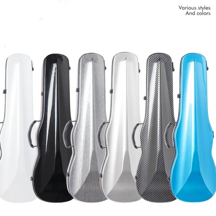 Violin Viola Hard Box Case 3/4 4/4 High Gloss Violino Velvet Backpack ...