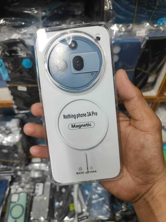 Nothing Phone (3a) Pro Berlia Transparent Magnatic Magsafe Anti Yellow ...