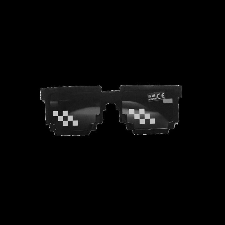 Monssjay Great-King Men Women Goggles Glasses Thug Life 8-Bit MLG ...