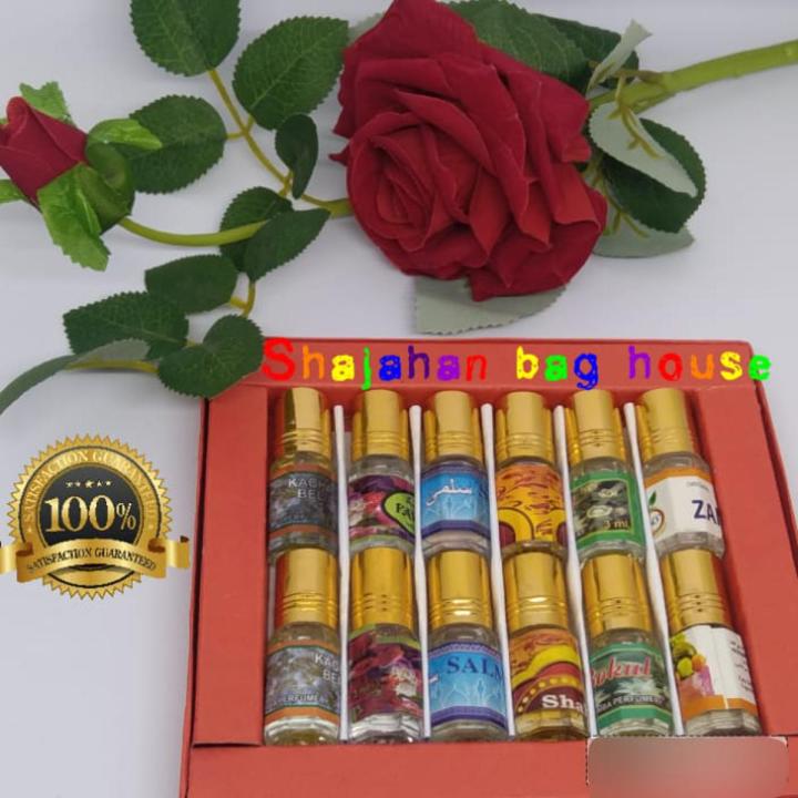 12 pieces beautiful box halal attar/12 pcs Attar Combo Pack/ 6 ...