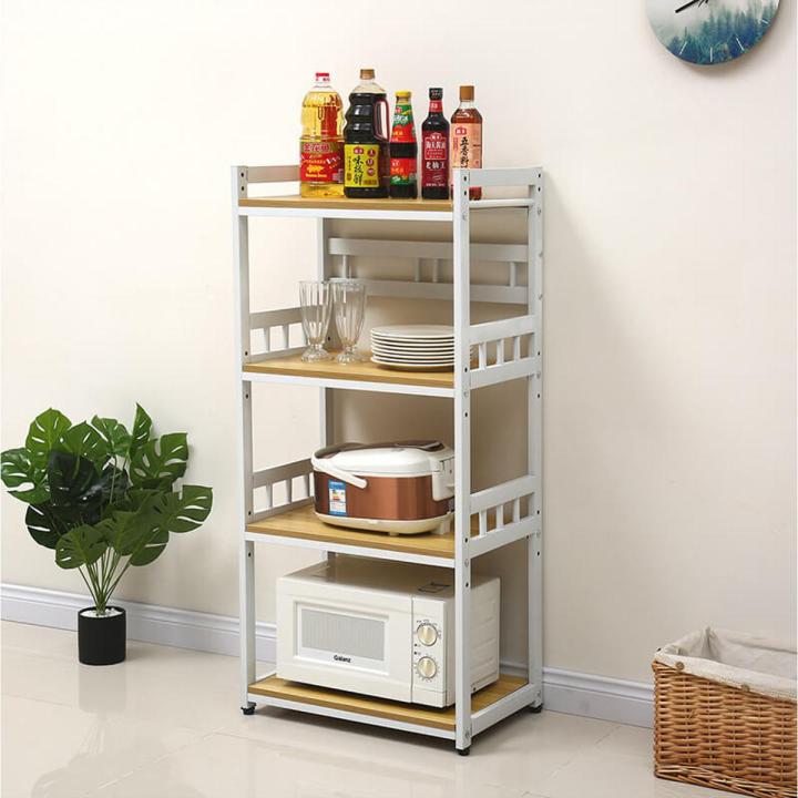 Kitchen Space Saving Design Shelf & Micro Oven Organizer with ...