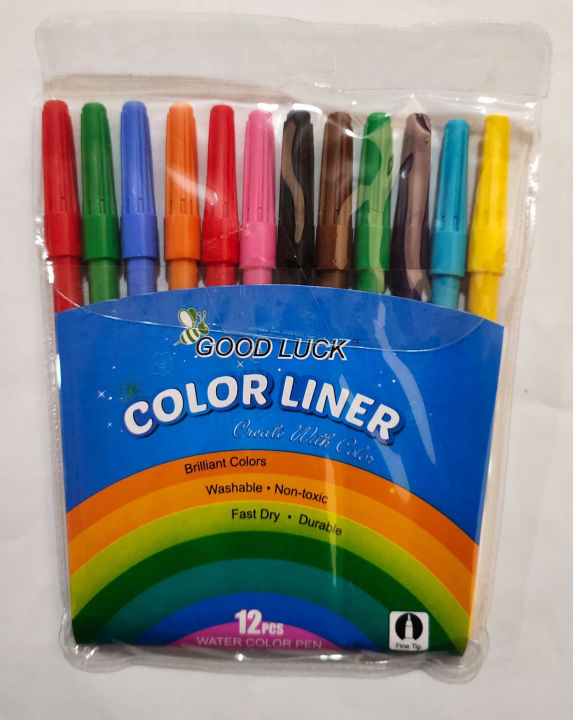 Color Liner 12pcs Pack | Daraz.com.bd