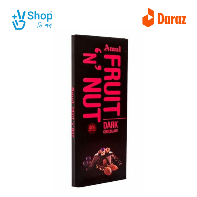 Amul Fruit & Nut Chocolate 150g -1pcs | Daraz.com.bd