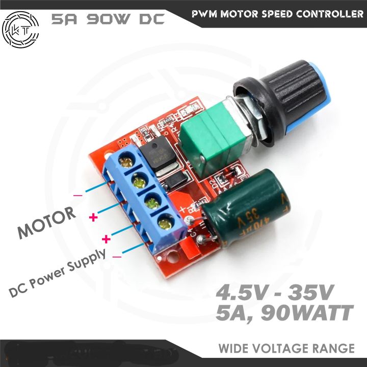 High-Quality 5V-28V 12V 24V 5A PWM DC Motor Speed Control Switch ...