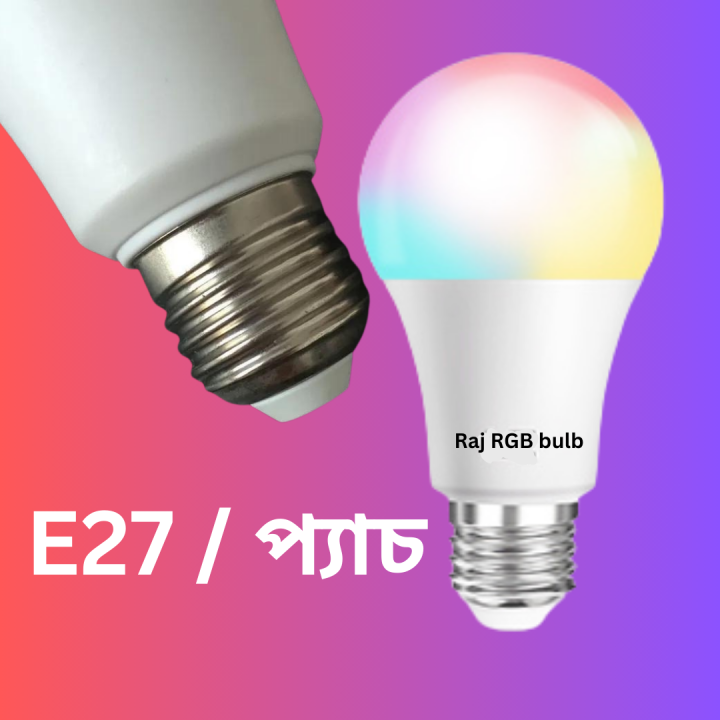 Original LED Smart RGB Light Bulbs, Tuya free app control Bluetooth ...