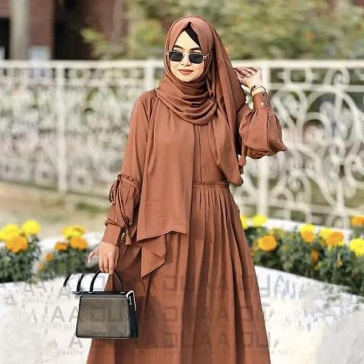 Dubai Cherry New Design Borka for Women with Hijab | Daraz.com.bd
