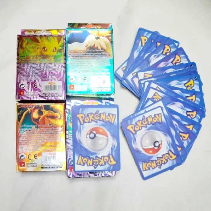 Pokemon Trading Card Game Cards For Kids Gift 100 peces for babys ...